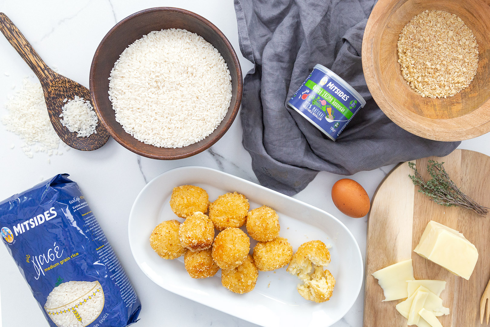 Arancini (Rice balls) - Mitsides Group